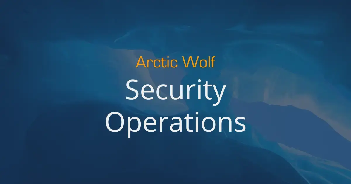 Arctic Wolf - Partner & Lösungen | michael wessel